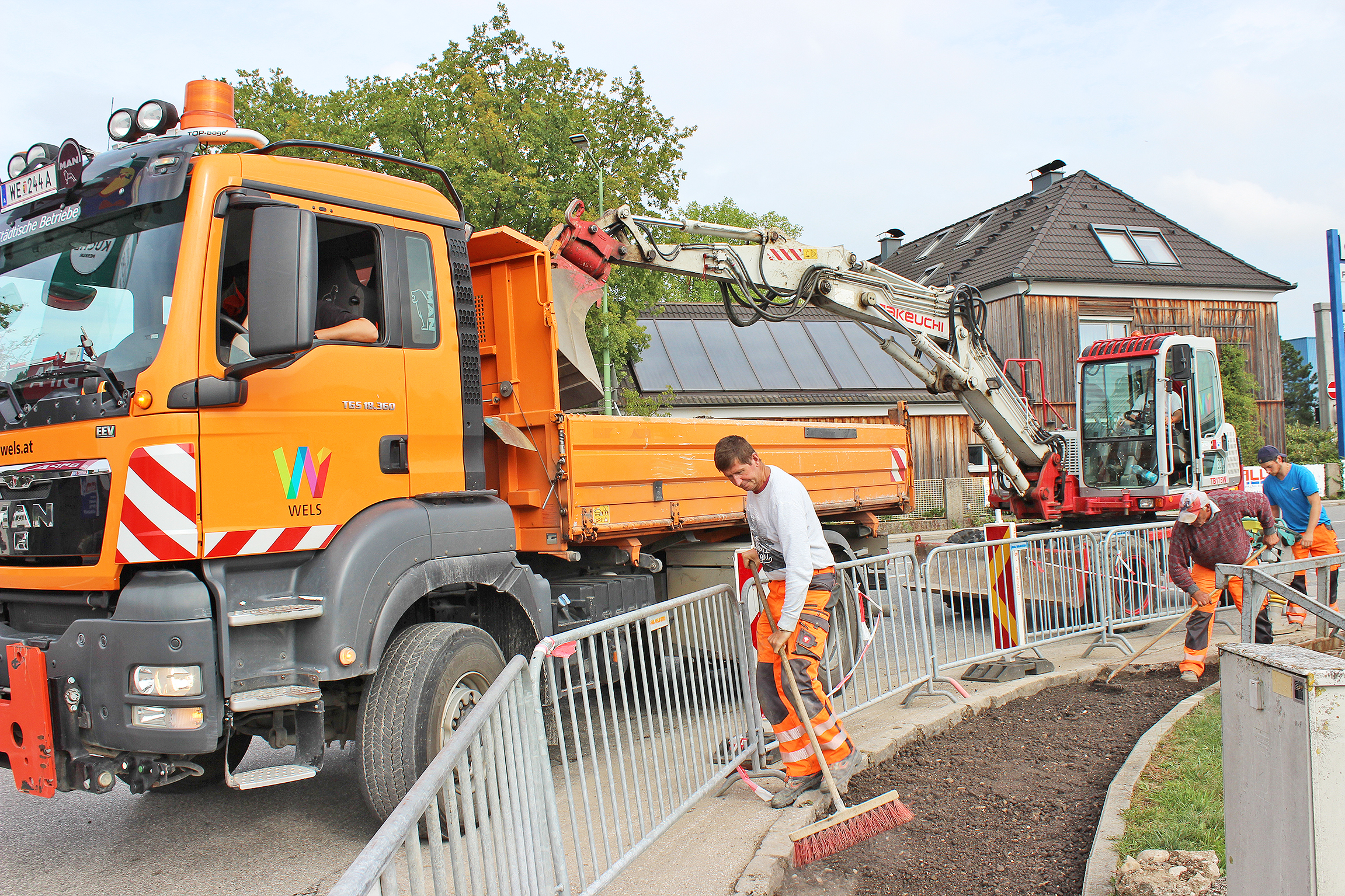 Welser Gemeinderat mit Schwerpunkt Infrastruktur - Stadt Wels Volksgarten